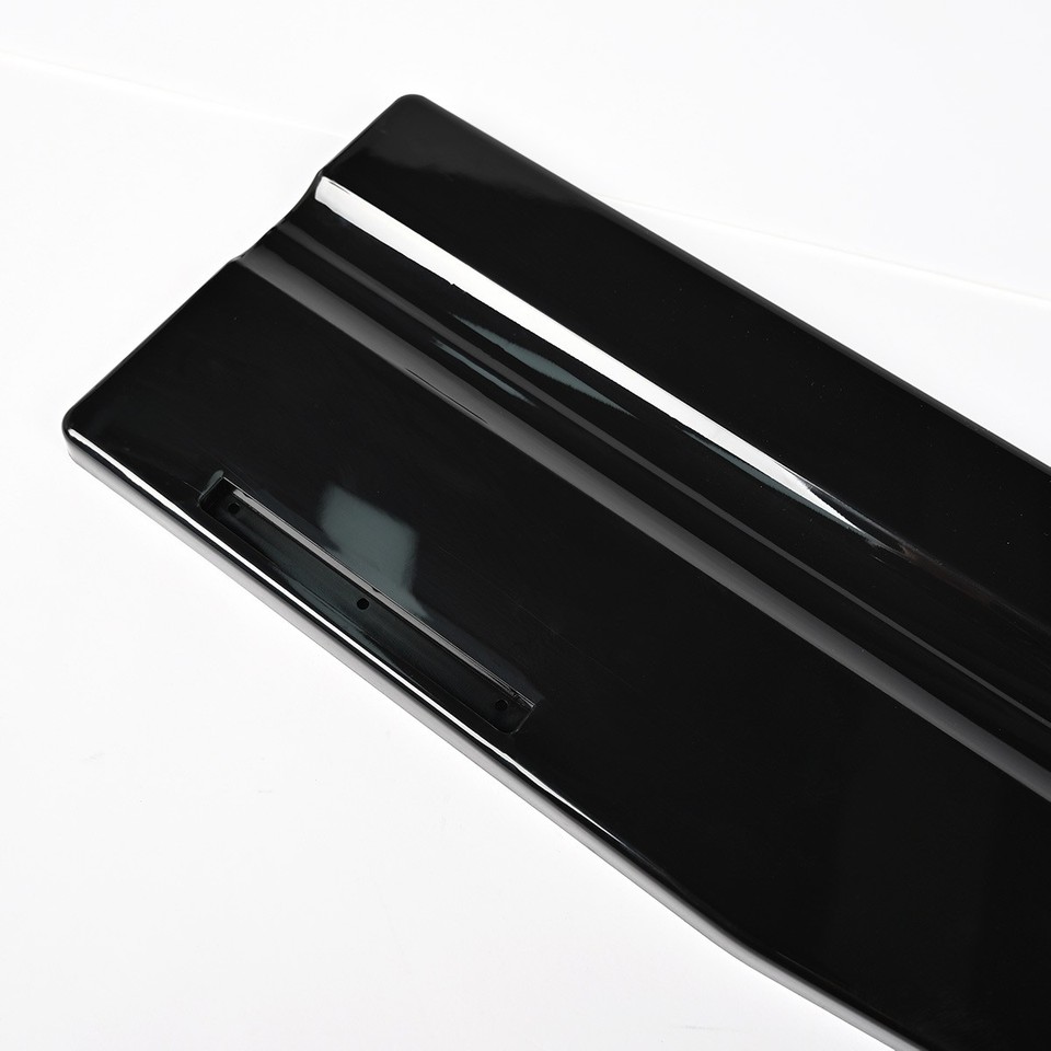 Gloss Black Side Skirts Extensions Rocker Panel For Nissan Maxima ...
