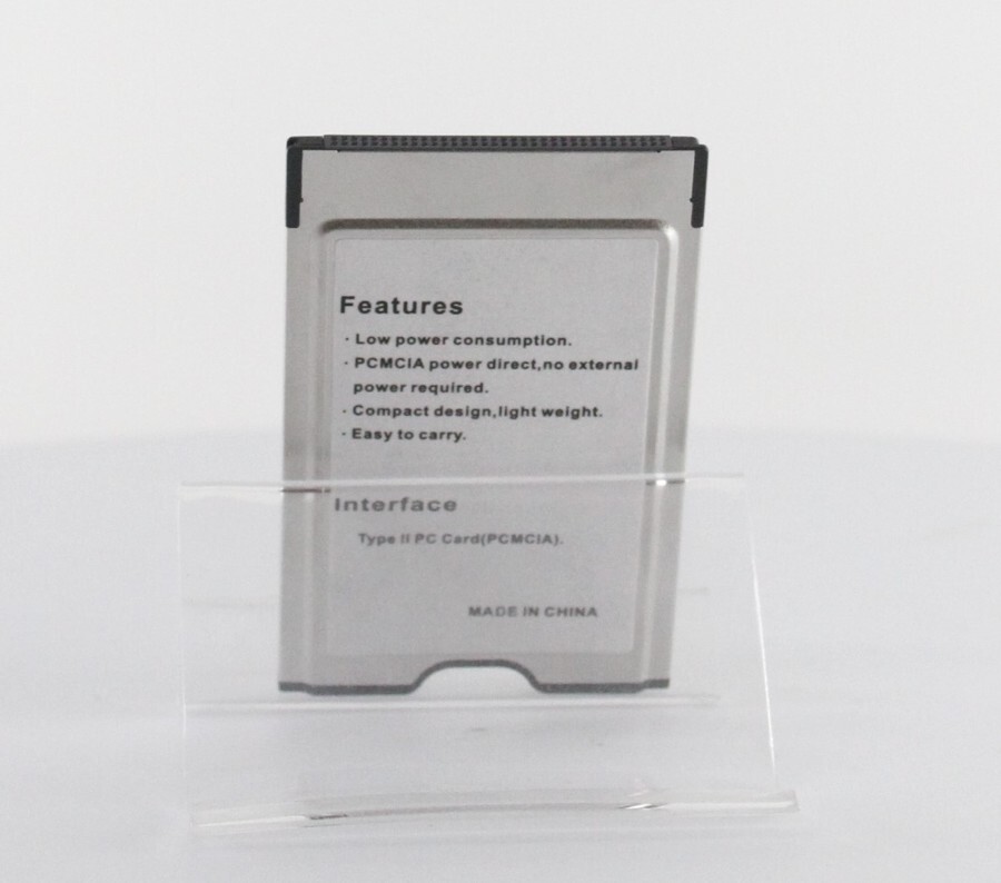 EDUP MCR-5A PCMCIA 5-in-1 Card Reader for Laptop/Notebook (SD/SM/MMC/MS ...