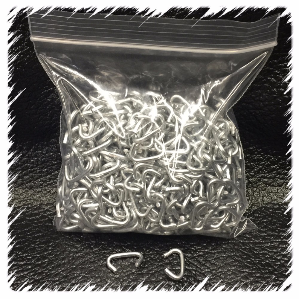 Hog Ring Pliers and Hog Rings 1/2" Sausage Casings Tags Traps Cage | eBay