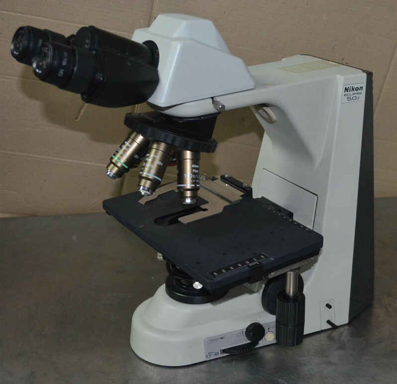 Nikon Eclipse 50i Microscope(4x,10x,20x,40x,100x)[#A1] | eBay