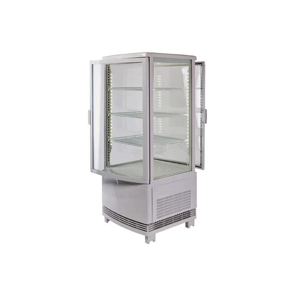 Winco CRD-1 17" Self Service Countertop Refrigerated Beverage Display ...