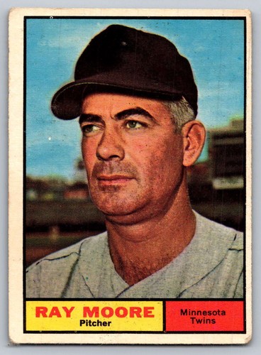 1961 Topps #289 Ray Moore | eBay
