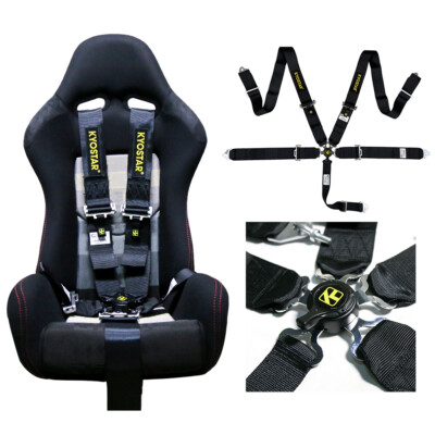 Universal Black Sabelt 5-Point Camlock Quick Release Racing Seat Belt ...