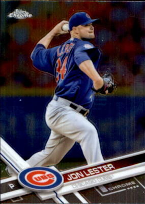 Jon Lester 2017 Topps Chrome Card #142 | eBay