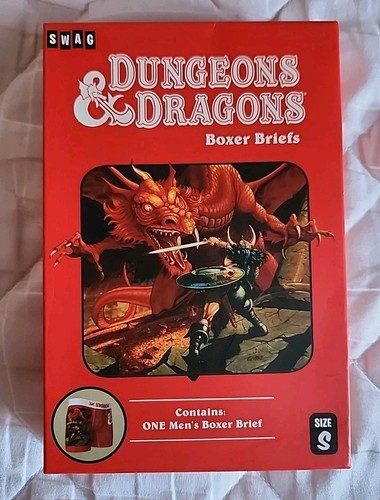 Swag Dungeons & Dragons Boxer Brief - Small. 29-30 Inch Waist. New. | eBay