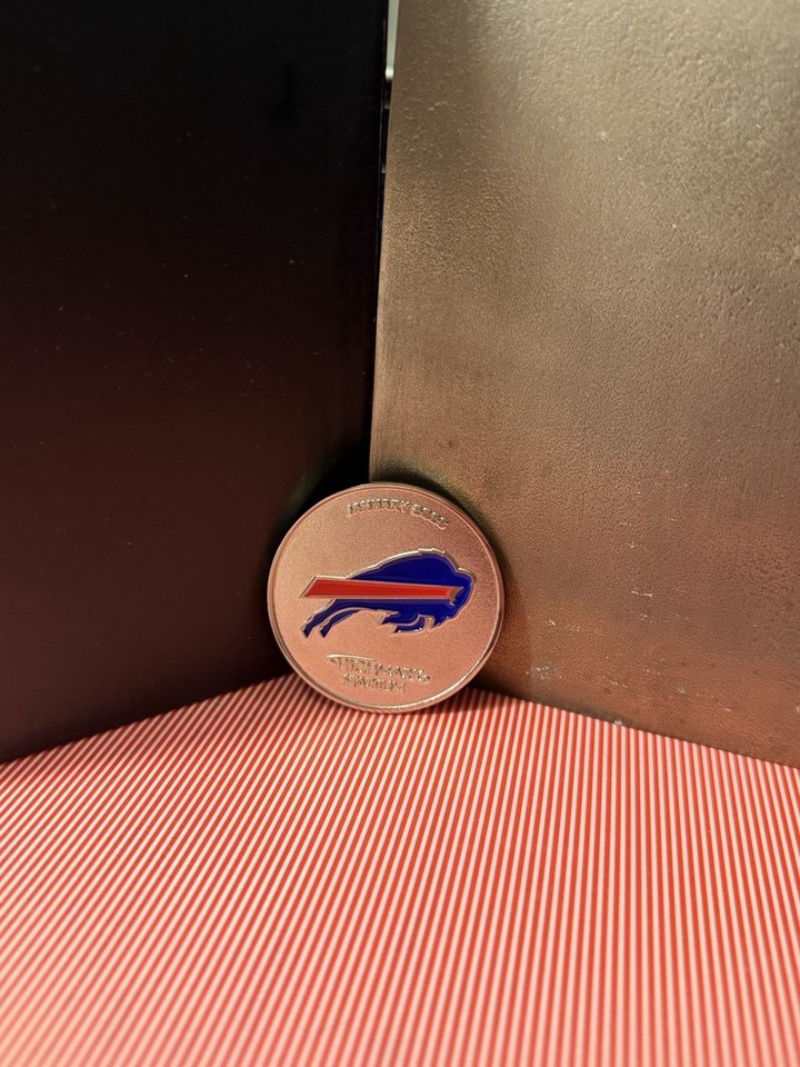 RARE Buffalo Bills Commemorative Farewell Season Collector Coin Last ...