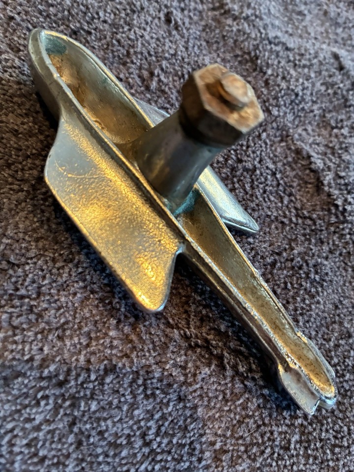 Old Vintage Chrome Jet Car Motorcycle Pedal Car Auto Hood Fender ...