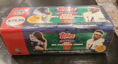 2001 Topps Collection NFL Football Complete Factory Set Box New Sealed ...