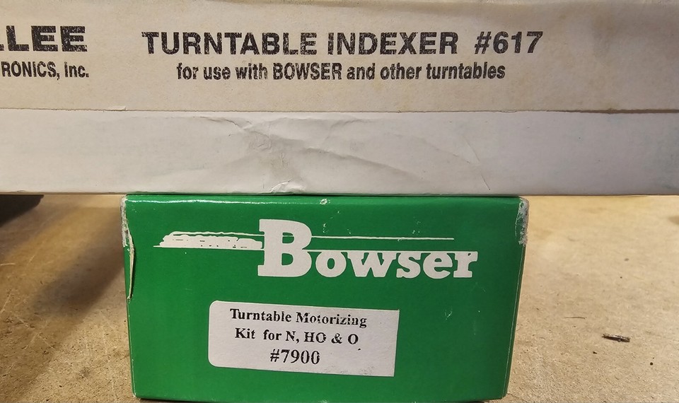 Bowser #7900 Turntable Motorizing Kit, Dallee Electronics Turntable ...