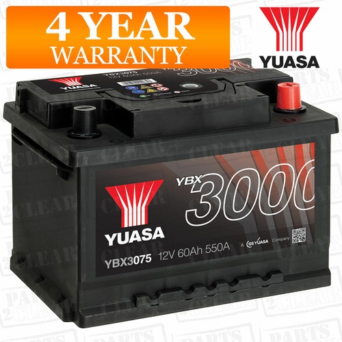 Yuasa PREMIUM 12v Car Battery - EB602 TYPE 075 027 065 YBX3075 | eBay UK