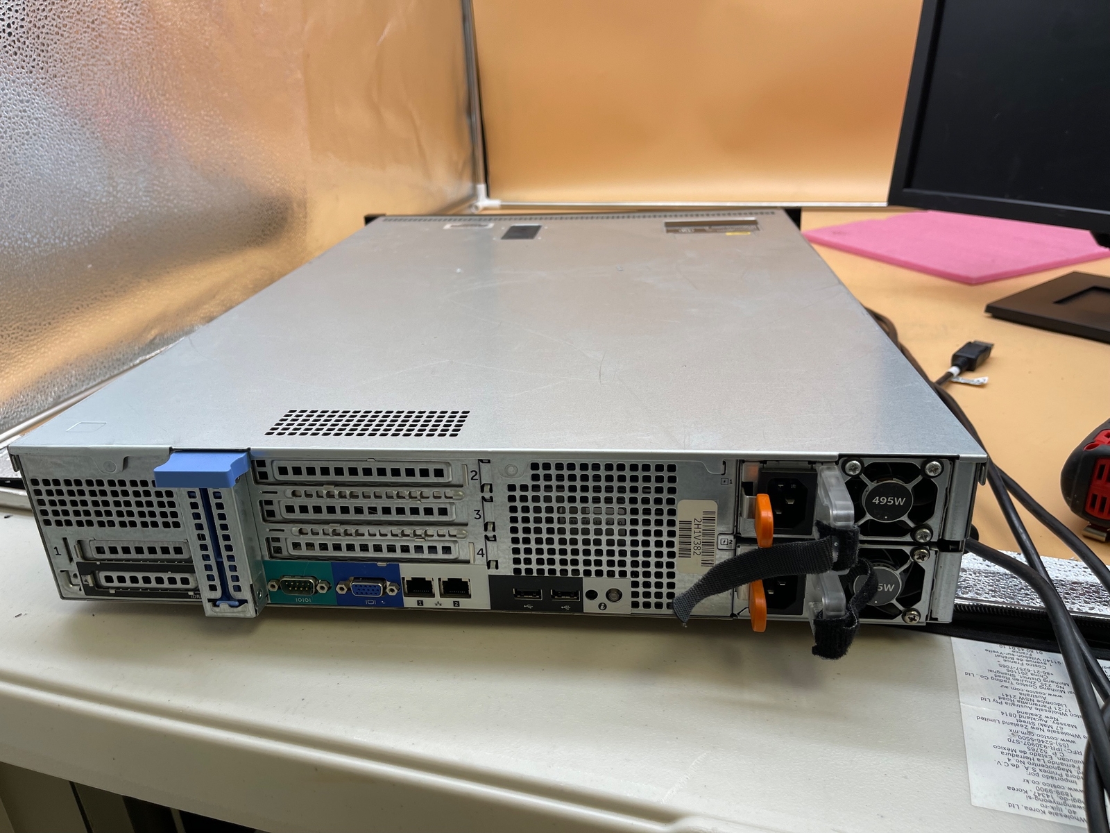 Dell Poweredge R520 8x LFF 3.5" Bay E5-2407 2.2GHZ 12gb 2x PSU server ...