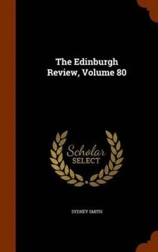 The Edinburgh Review, Volume 80 by Sydney Smith (Hardcover, 2015) for ...