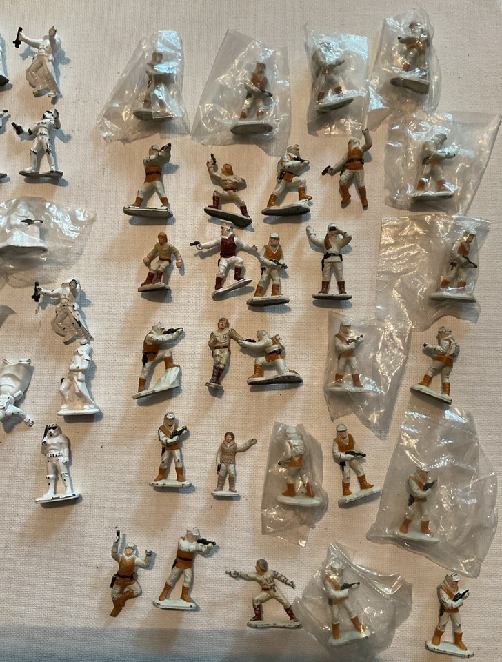 LOT OF 63 Vintage 1982 Kenner Star Wars LFL Micro Collection Die-Cast ...