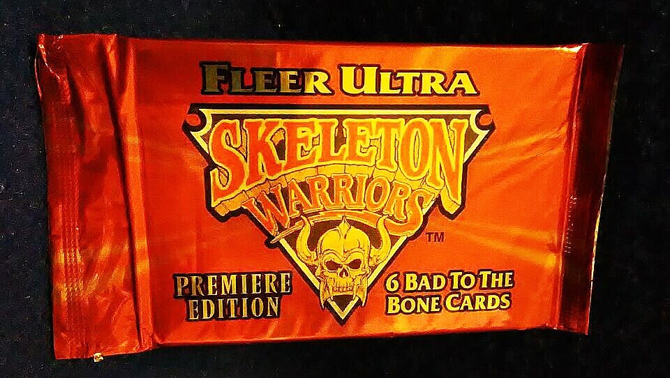 Fleer Ultra Skeleton Warriors Premiere Edition Cards: 1 sealed pack | eBay