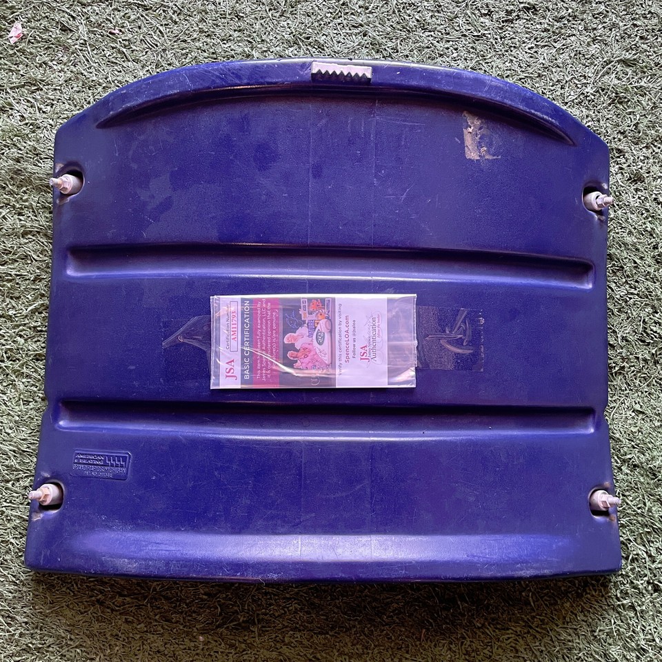Patrick Crayton Signed Dallas Cowboys Authentic Texas Stadium Seat Back ...