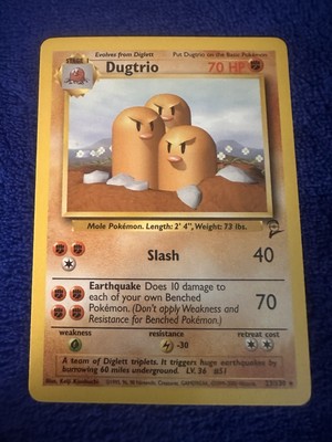 Dugtrio 023/130 Base Set 2 Regular | eBay