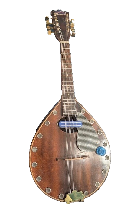 VINTAGE REGAL BLUE COMET MANDOLIN / LUTHIER RESTORED +PICKUP+ NEW HQ ...