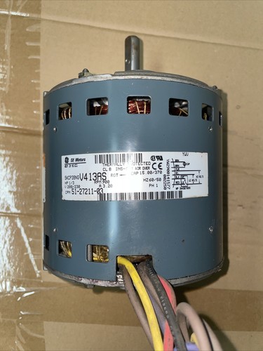 GE MOTORS Blower Electric Motor 5KCP39NG V413AS 1/3hp RPM 900 CPN 51 ...
