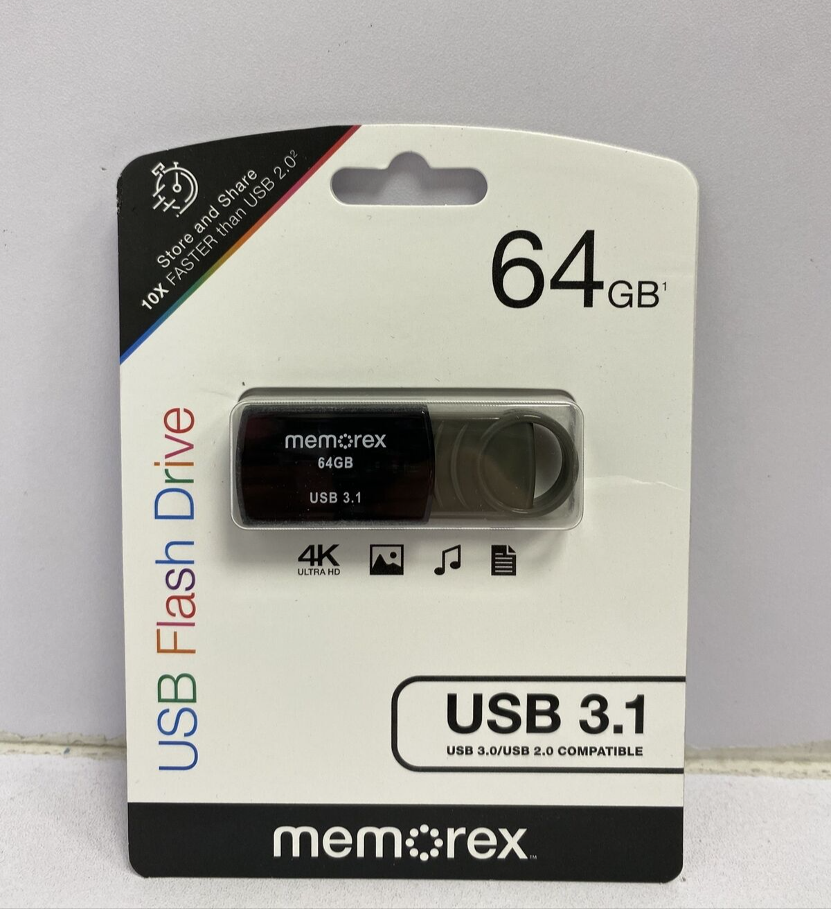 Memorex+64gb+Usb-3.1+4k+Ultra+HD+USB+Flash+Drive for sale online | eBay