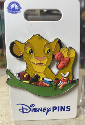 Disney Parks The Lion King Simba Bug Free-Open Edition Pin | eBay