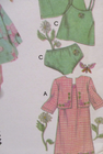 Simplicity Pattern 5276 18" Doll Clothes Nightgown PJs Jacket Slip ...