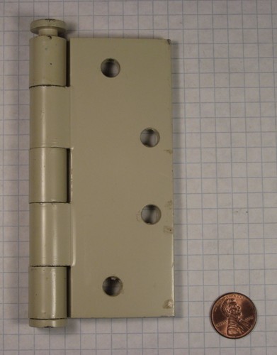 HAGER #1279-(4-1/2 x 4)"-USP FULL MORTISE DOOR HINGE, STEEL, PRIMED FOR ...