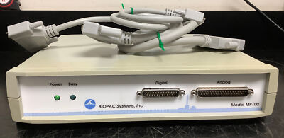 BIOPAC Systems MP 100 MP100A-CE Data Acquisition Module | No Power Cord ...