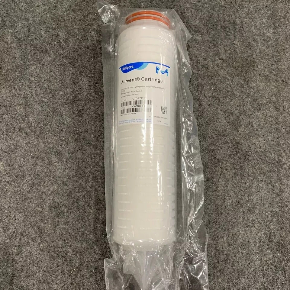 Millipore CTGR71TP1 Aervent Cartridge 0.2 Micron Hydrophobic PTFE 10 ...