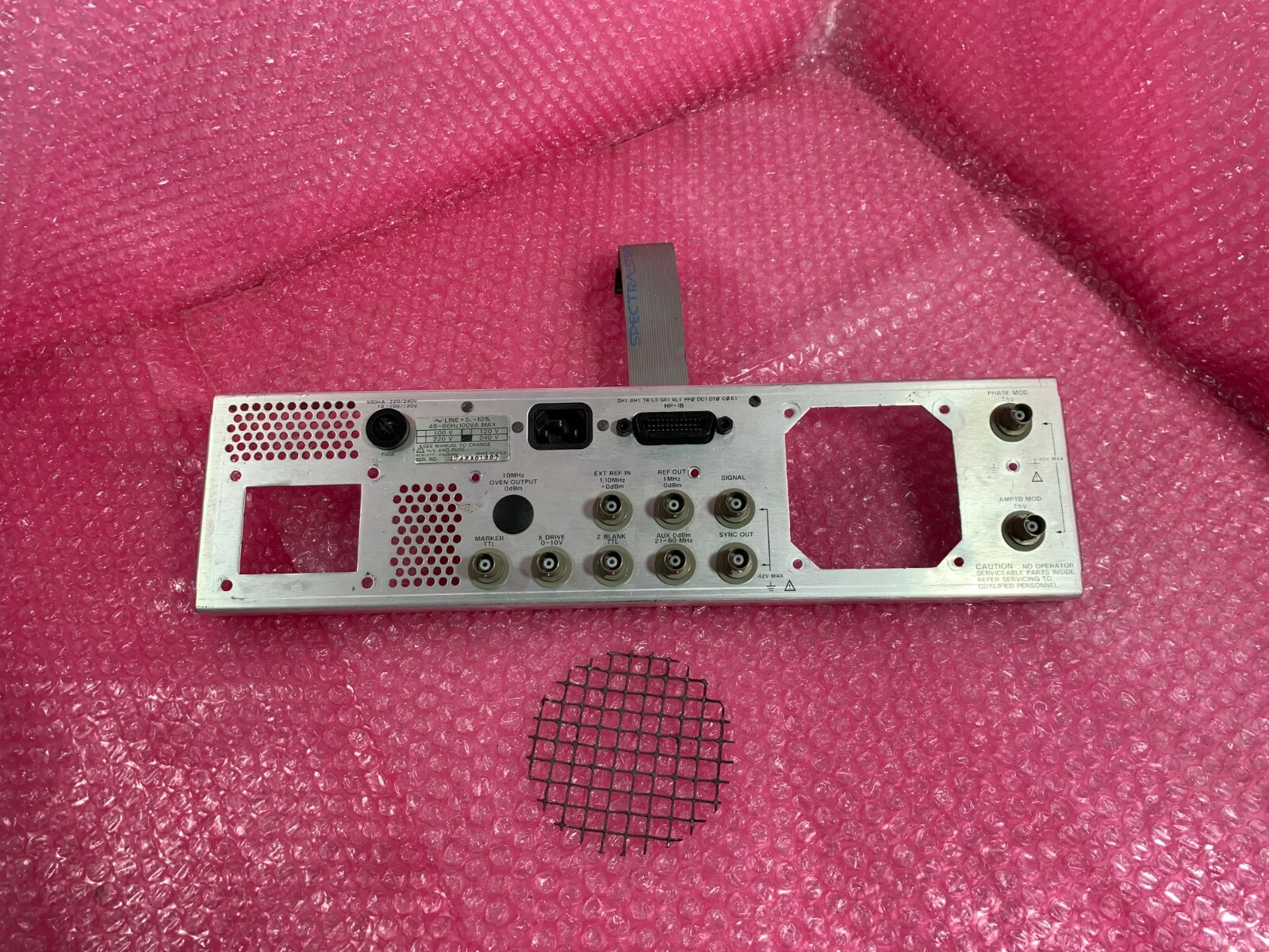 Agilent Keysight HP 3325A Function Generator Back Panel | eBay