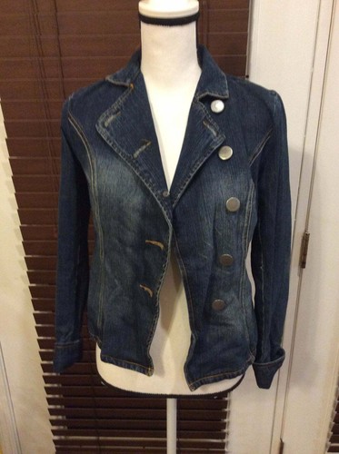 Kenneth Cole New York Denim Jean Jacket Women’s XS | eBay