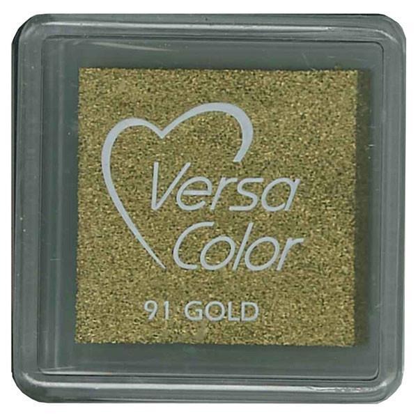 Tsukineko VersaColor Pigment Ink Pad Small Gold colour for sale online ...