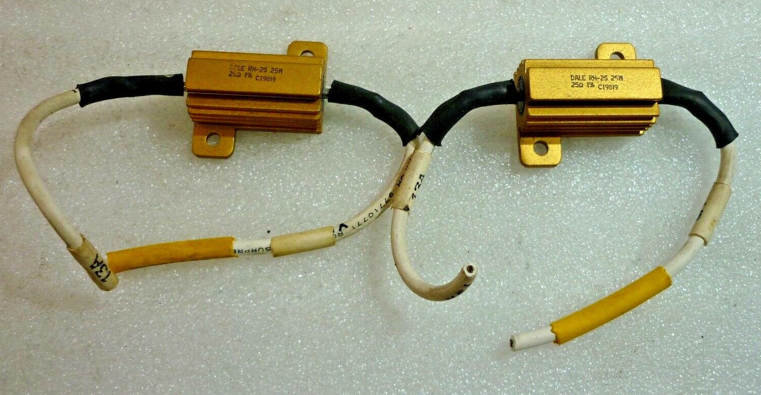(Lot of 2) Dale RH-25 25W 25Ohm 1% Resistor, pn CI9819 | eBay