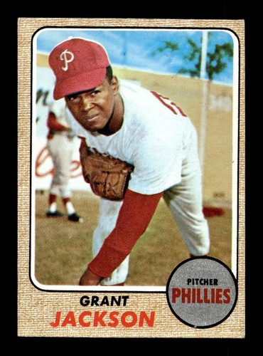 1968 Topps #512 Grant Jackson Phillies EX *j9 | eBay