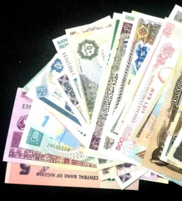 Uncirculated Lot of 10 Different Foreign PAPER MONEY BANKNOTES WORLD ...