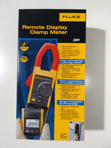 Fluke 381 Remote Display True-RMS AC/DC Clamp Meter with iFlex #Z | eBay