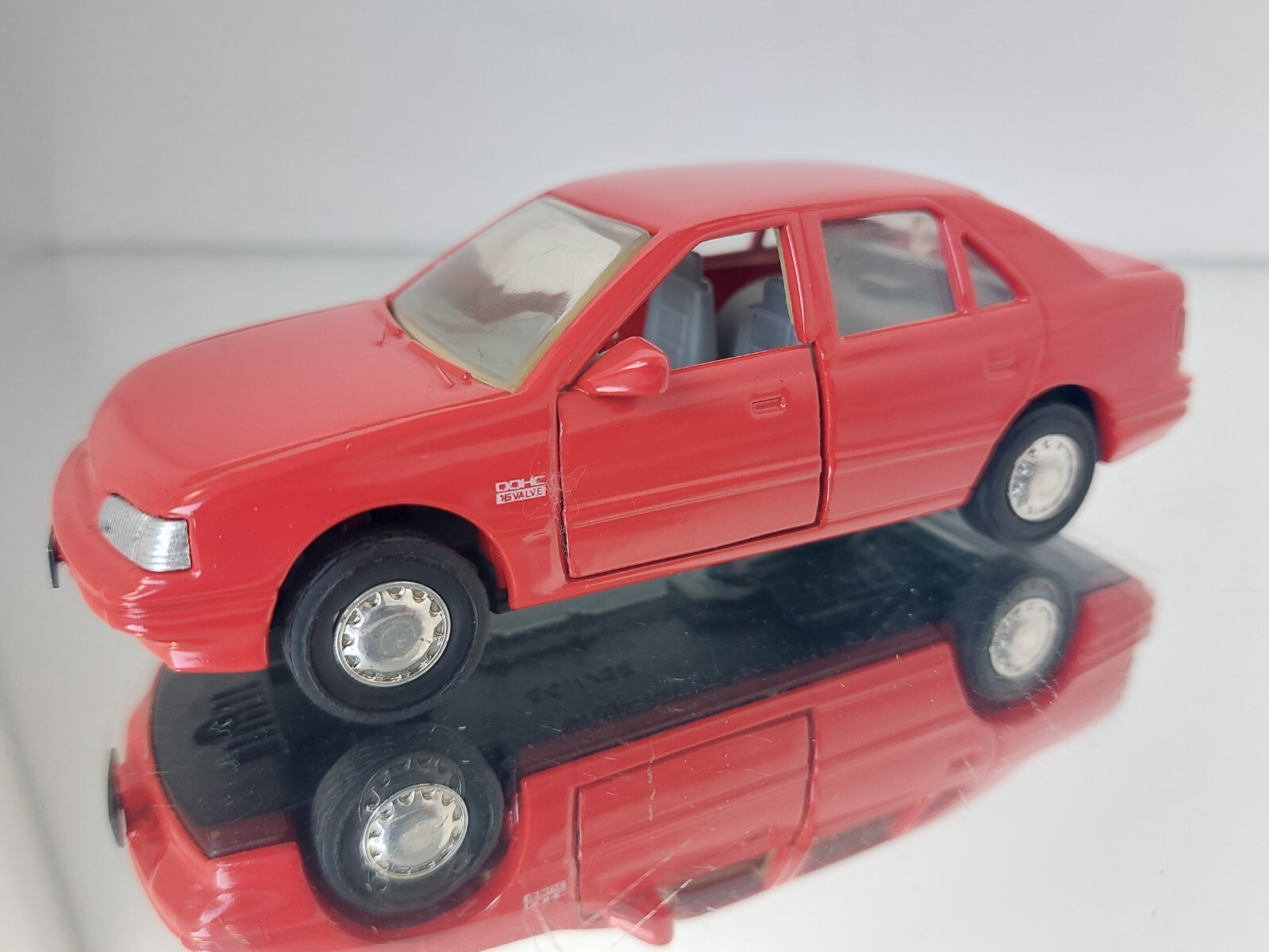 Kingstar Toy Mini Car Hyundai Elantra In Red 1:35 Korea | eBay