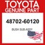 TOYOTA GENUINE OEM 48702-60120 BUSH SUB-ASSY 4870260120 | eBay