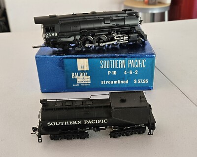 Balboa Southern Pacific P-10 4-6-2 Streamlined HO Brass Locomotive ...