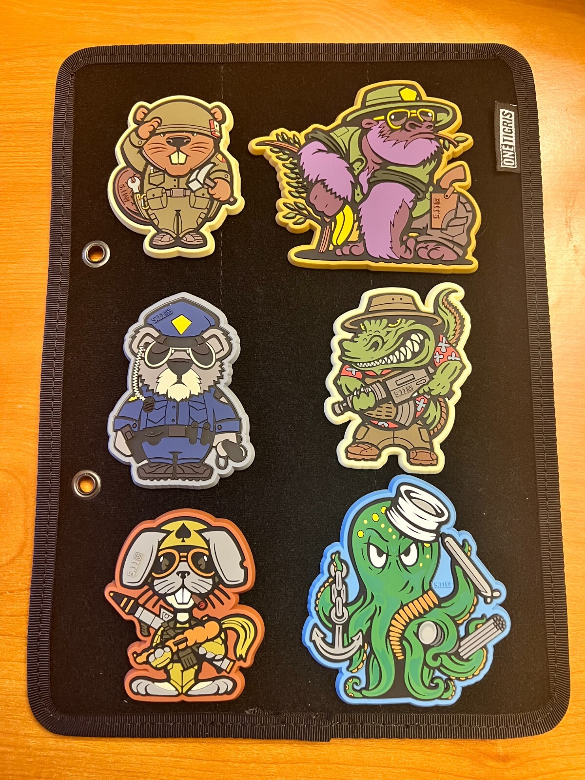 5.11 Tactical Always Be Ready - Wild Ones patch Set of 11 | eBay