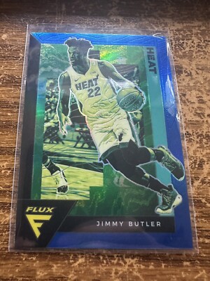 JIMMY BUTLER 2020-21 PANINI FLUX Basketball Blue Mojo Prizm MIAMI HEAT ...