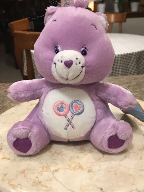 Care Bears Share Bear Milkshake 6" Sitting Plush Stuffed Animal 2017 ...