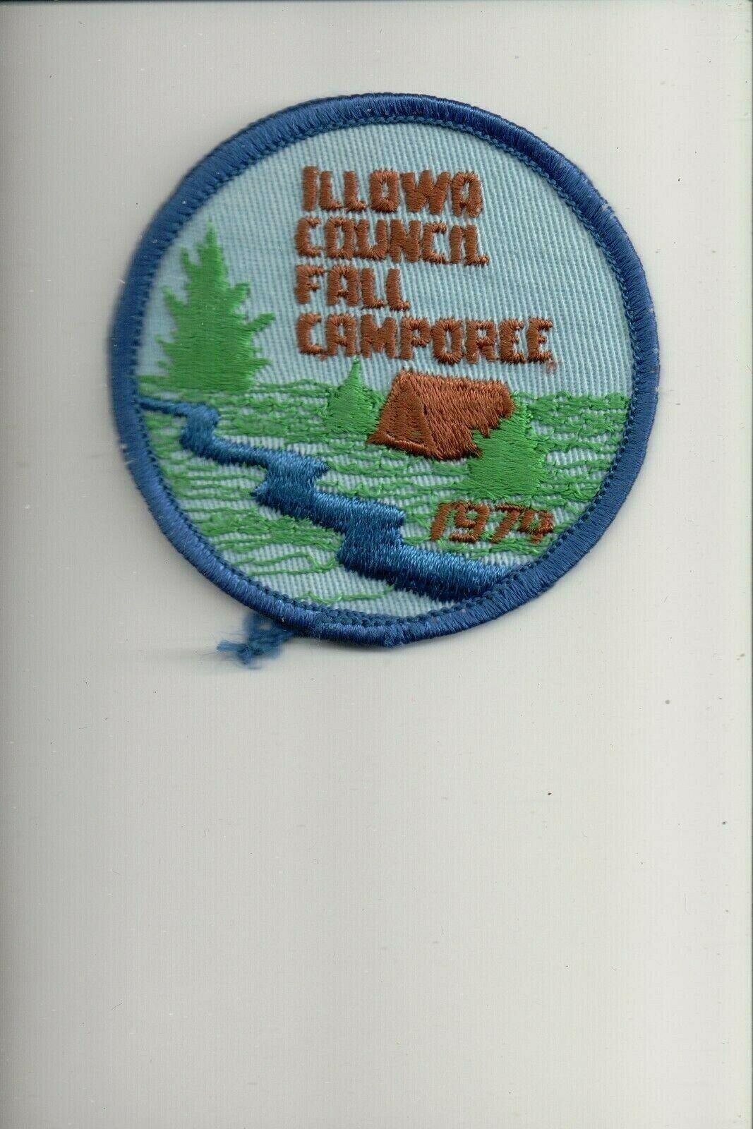 1974 Illowa Council Fall Camporee patch | eBay