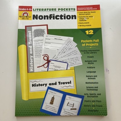Literature Pockets: Nonfiction, Grades 4-6+ by Norris 9781557998231| eBay