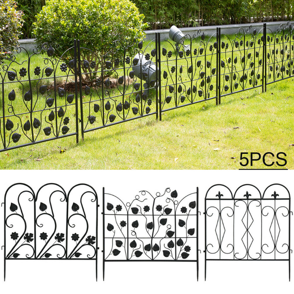 Wrought Iron Fence Sections