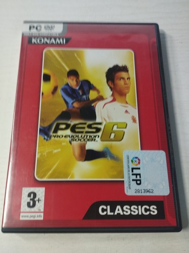 Pes 6 Pro Evolution Soccer Konami Classics - juego para PC Dvd-rom ...