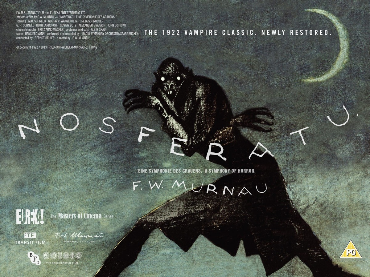Nosferatu 1922 Filmplakat Movie Double Header Don't Look Back (Bob