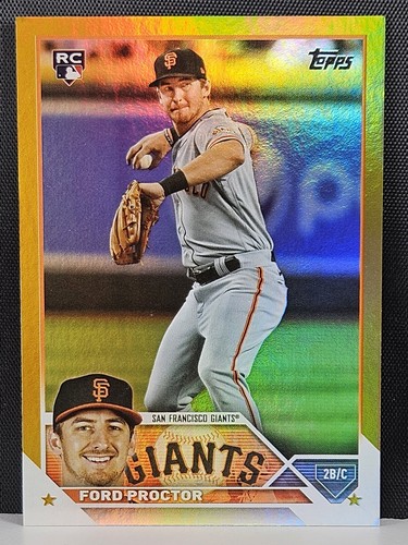 2023 Topps Series 2 - Ford Proctor #472 Gold Foil (RC) for sale online ...