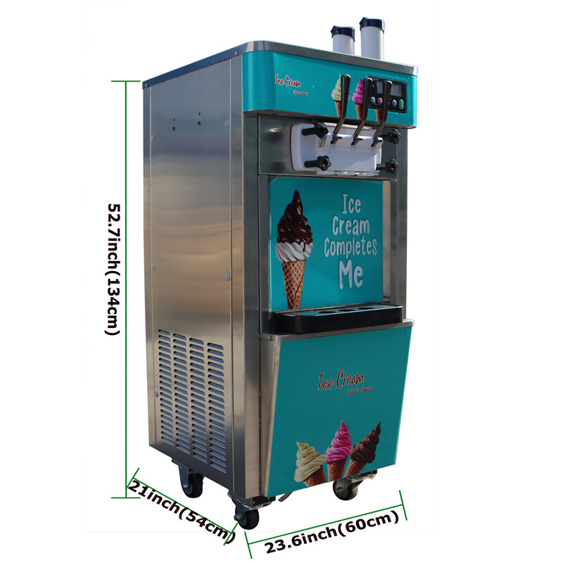 TECHTONGDA 210051 3 Flavor Soft Serve Ice Cream Cones Machine for sale ...