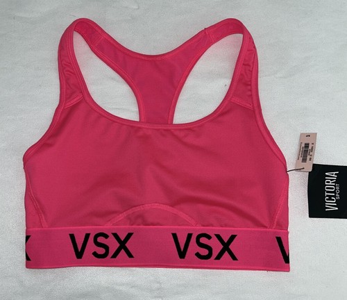 Victoria's Secret Pink Ultimate Mesh Racerback Sport Bra Pink Size ...