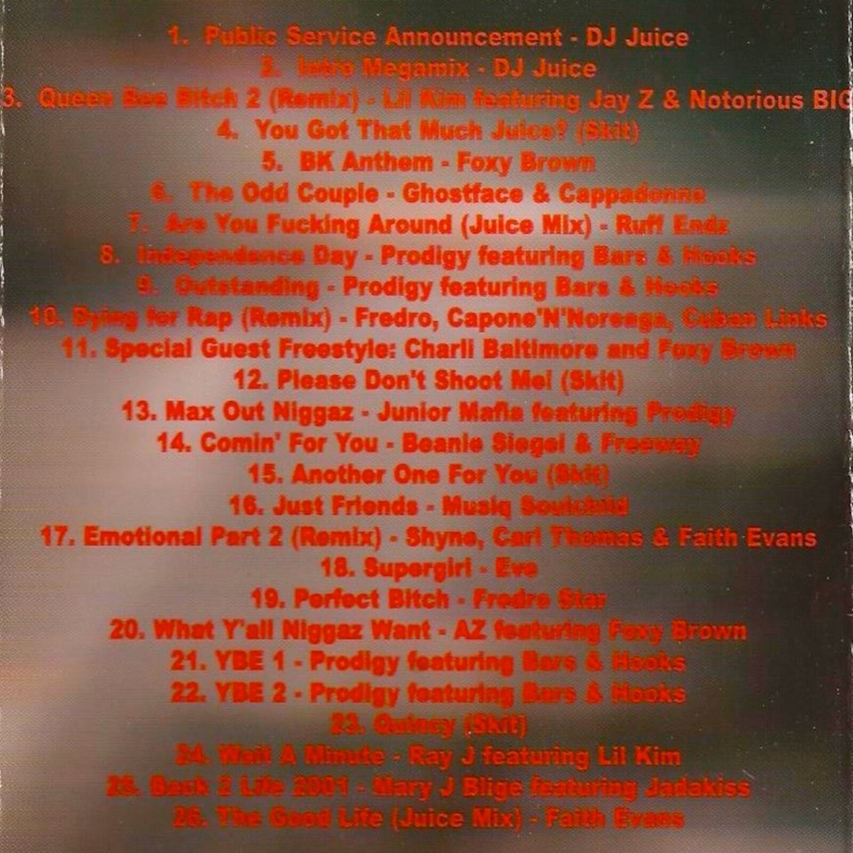 DJ JUICE - DJ JUICE VOL. 51 - RAP HIP HOP NYC MIXTAPE MIX CD | eBay